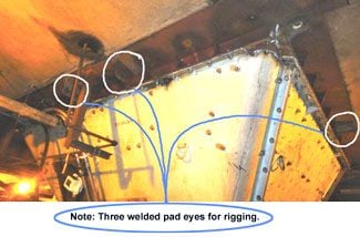 5 Considerations for Installing Welded Pad Eyes for Rigging