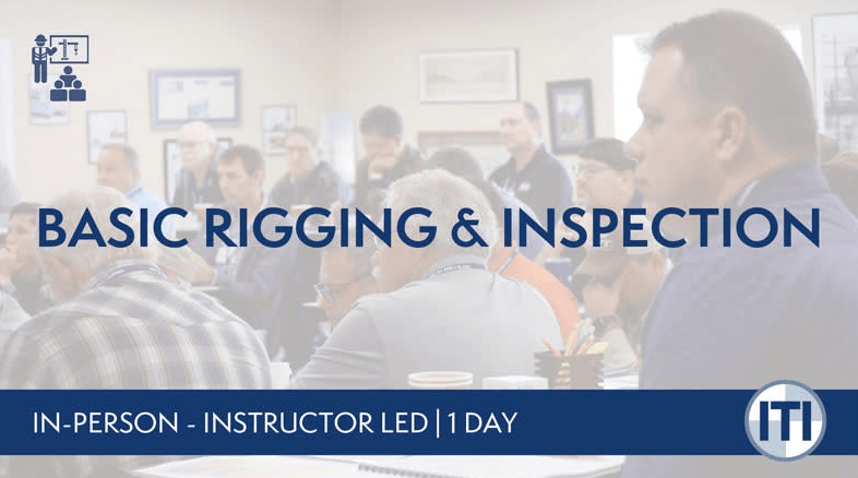 Rigging Training | Rigging Applications Training | In Person & Online