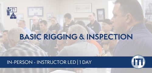 Rigging Training Courses | In-person | Online | ITI
