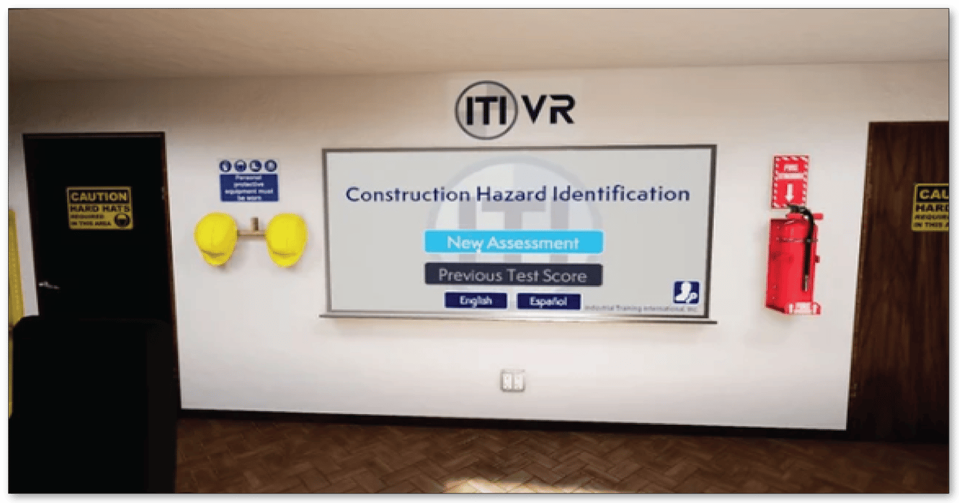 VR | Construction Hazard ID Training & Assessment
