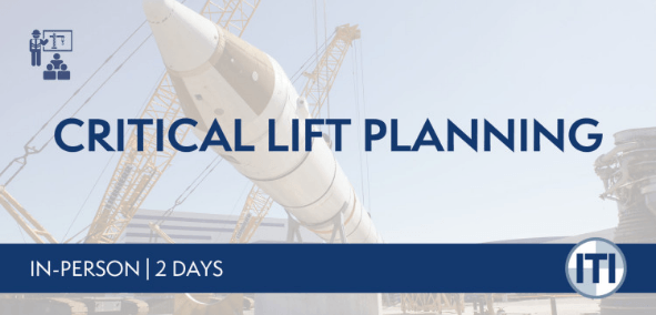 Lift Planning & Management Training Courses | In-Person & Online