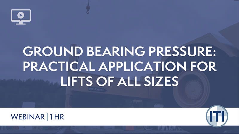 Lift Planning and Management Training | ITI