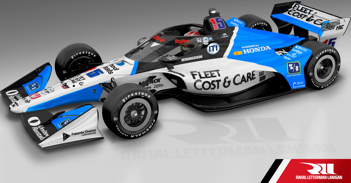 Fleet Cost & Care and ITI Team Up Again to Sponsor the No. 15 IndyCar