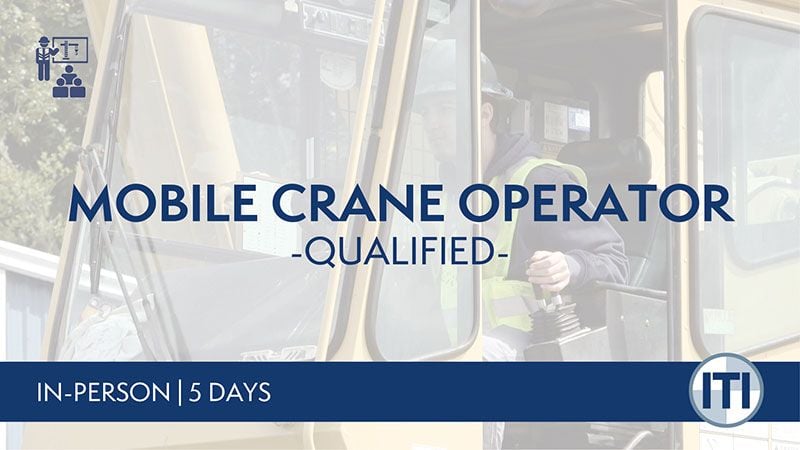 NCCCO Mobile Crane Operator Prep | ITI
